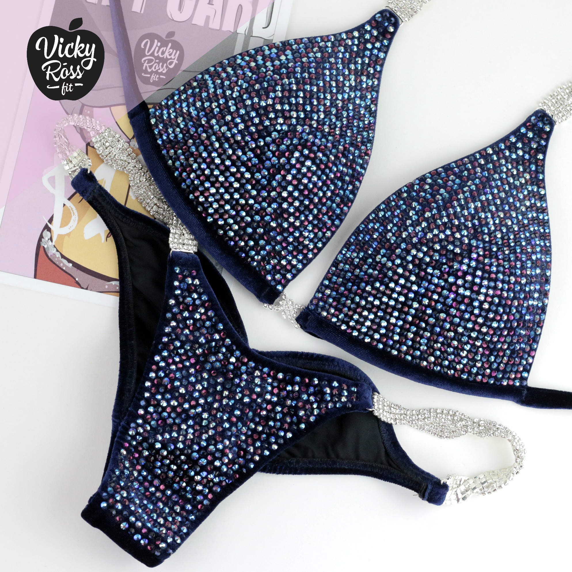 5 Best Colors for Competition Bikini Suits 2020 - Vicky Ross Fit
